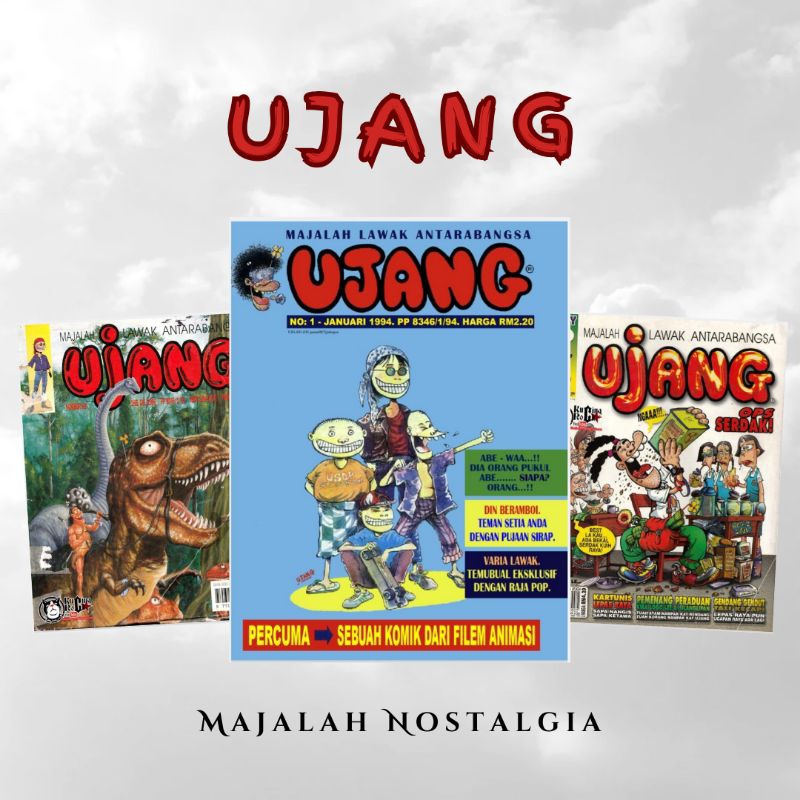 Koleksi E-Majalah Ujang - 272 Jilid (PDF) | Shopee Malaysia