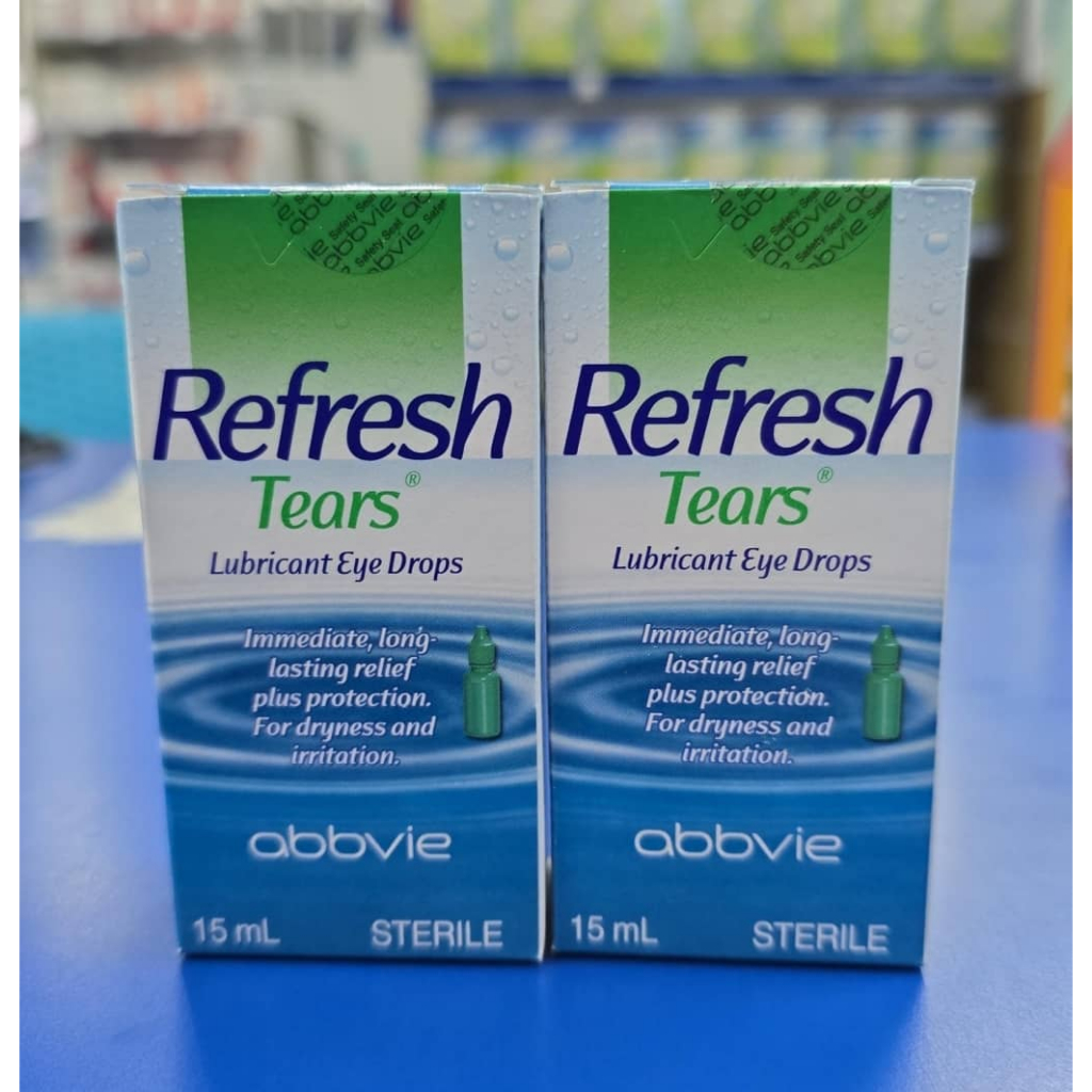 [EXP: 9/26] Refresh Tears 15ml | mata kering, mata letih, dry eye ...