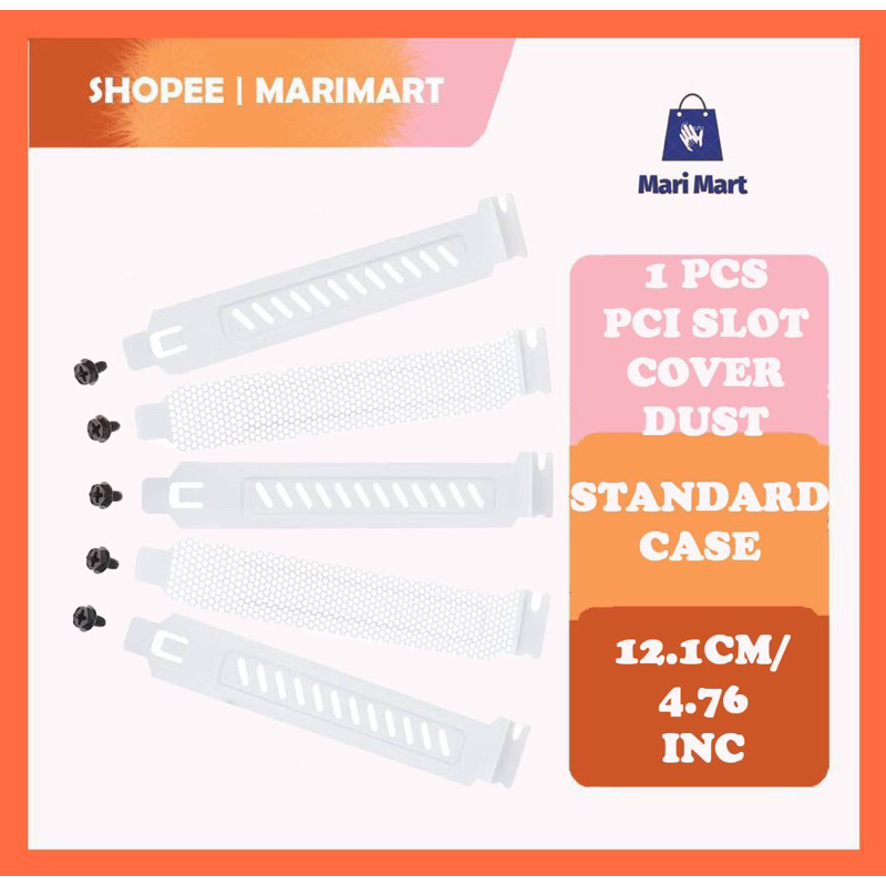 [READY STOCK] PCIE SLOT COVER BRACKET VENTED MATX ATX STANDARD CASE ...