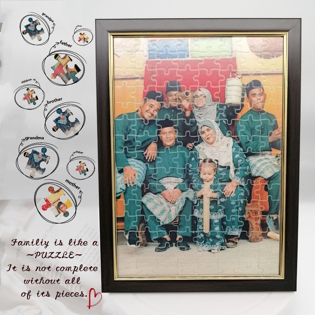 PERSONALIZED PUZZLE A4 & A5 SIZE GIFT PUZZLE | Shopee Malaysia