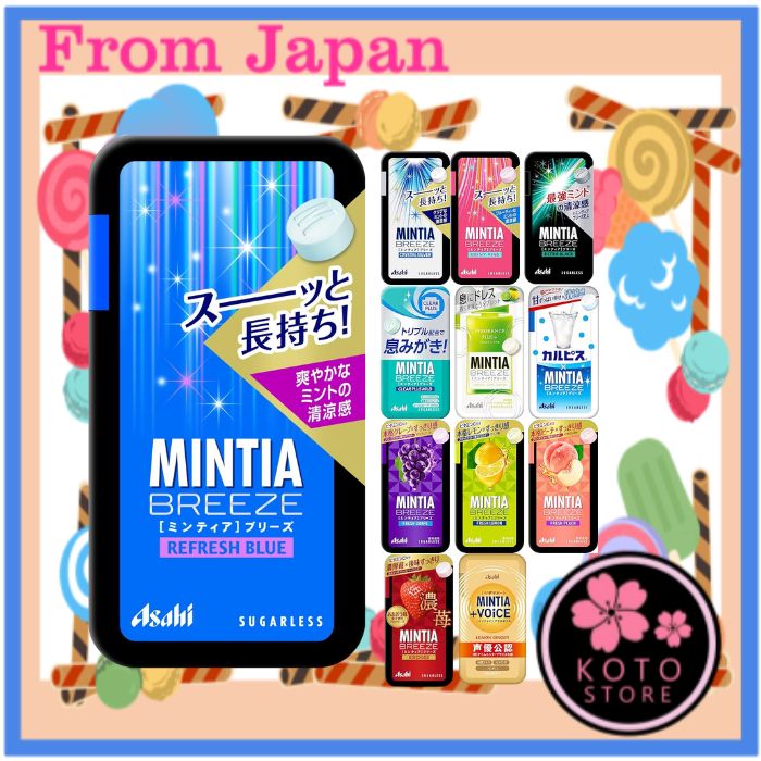 Asahi Group Foods Mintia Breeze 30 tablets Sugarless 【Direct from Japan】 | Shopee Malaysia