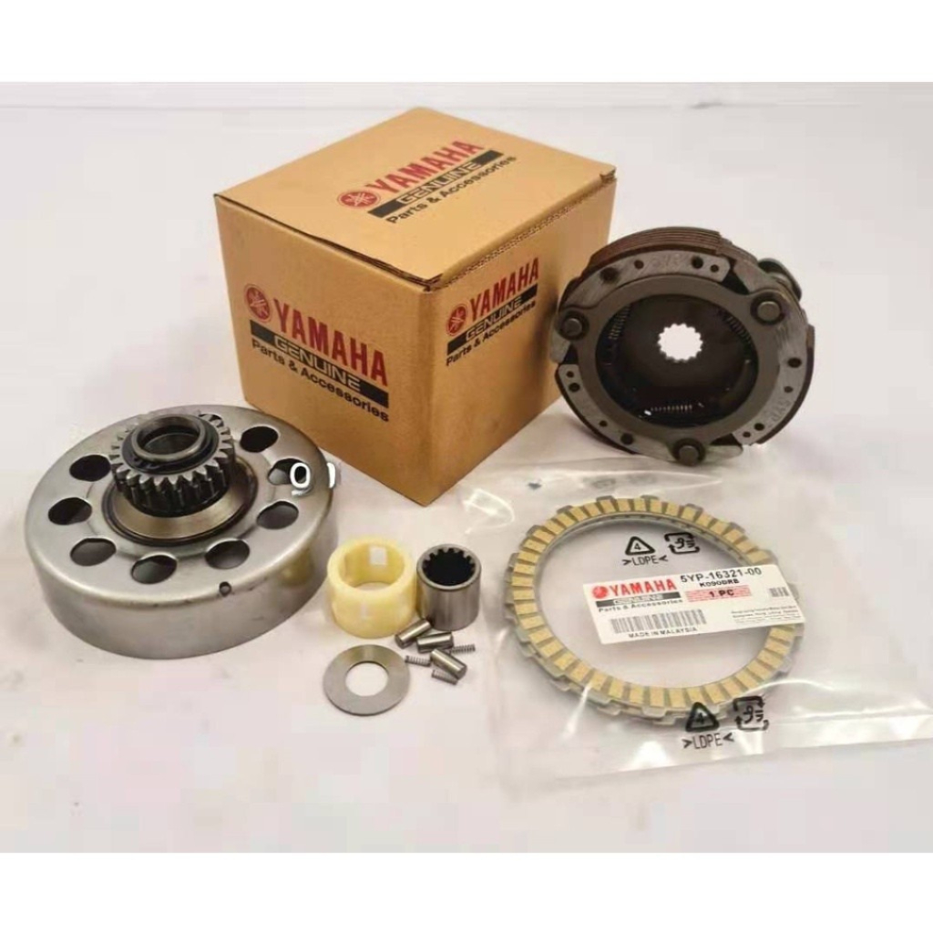 AUTO CLUTCH COMP SET YAMAHA LC135 V1 V2 V3 V4 V5 V6 ORIGINAL YAMAHA LC ...