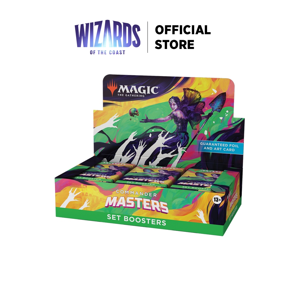 MTG | Magic: The Gathering Commander Masters Set Booster Box | Shopee ...