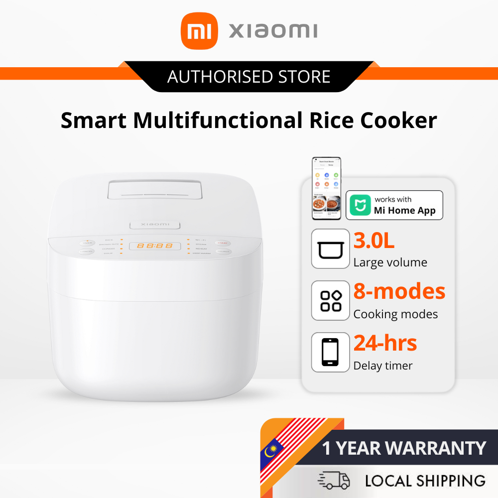 Xiaomi Smart Multifunctional Rice Cooker (3L) | Shopee Malaysia