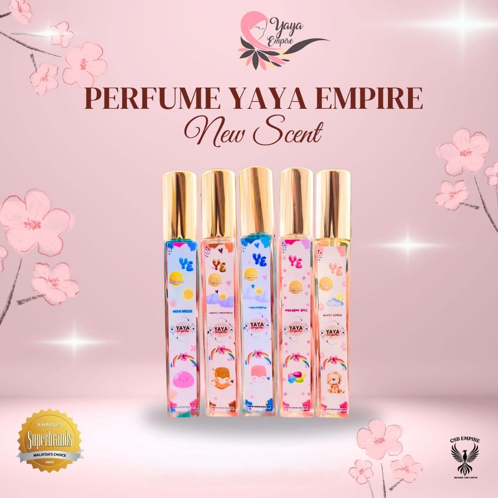 Yaya Empire Perfume New Scent 10ML -Travel Size- | Shopee Malaysia