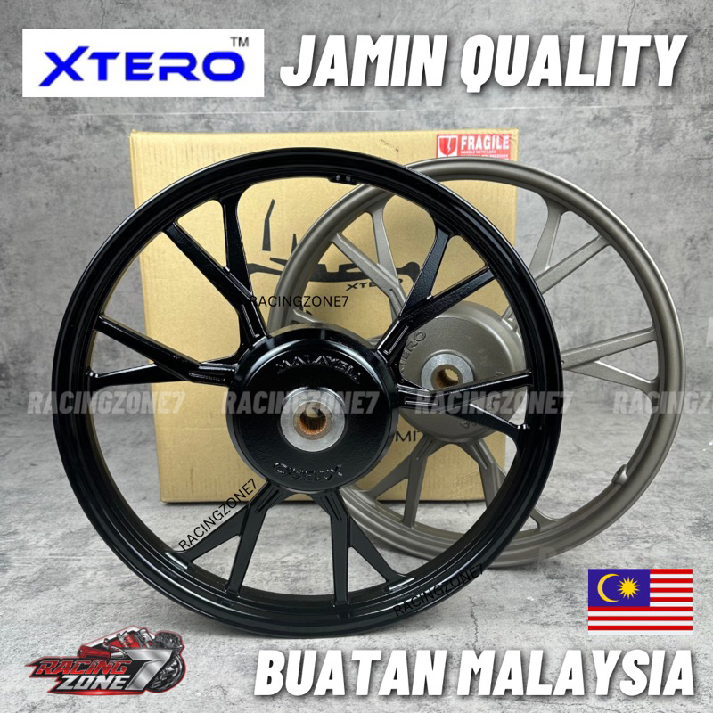 ORIGINAL XTERO NVX155 Sport Rim X33 V2/ XTERO NVX Rim 1.6/1.6 x17 ...