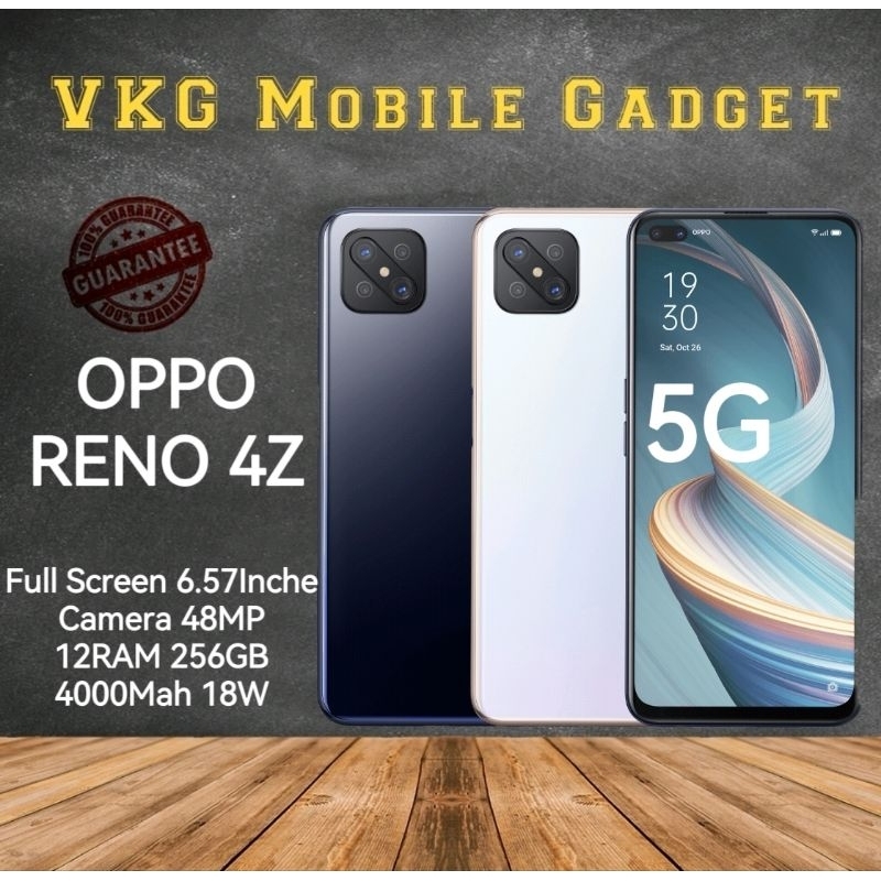 Oppo Reno 4Z Original Used 12GB RAM 256GB Full Screen 6.57inche Grade A Condition | Shopee Malaysia