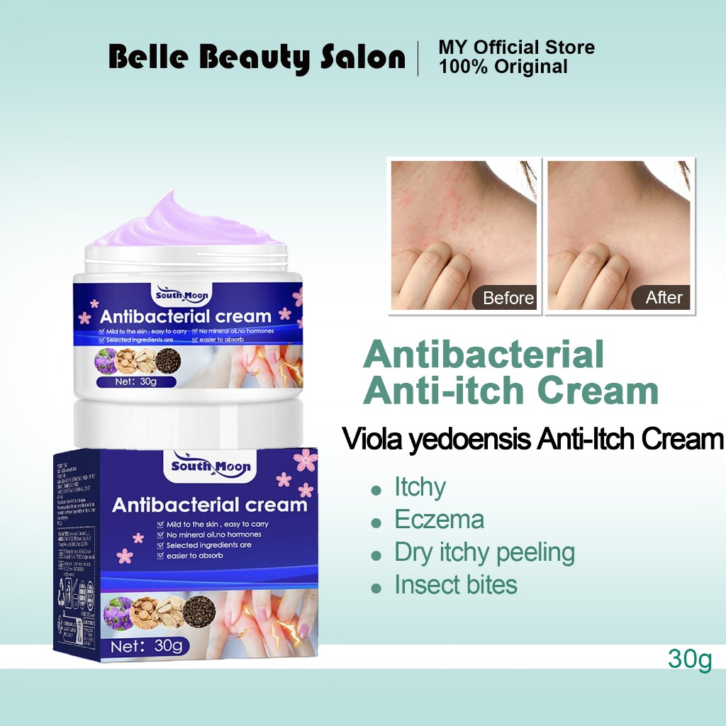 Natural Violet Ground Ivy Eczema Antibacterial cream 止痒抑菌霜 krim ubat ...