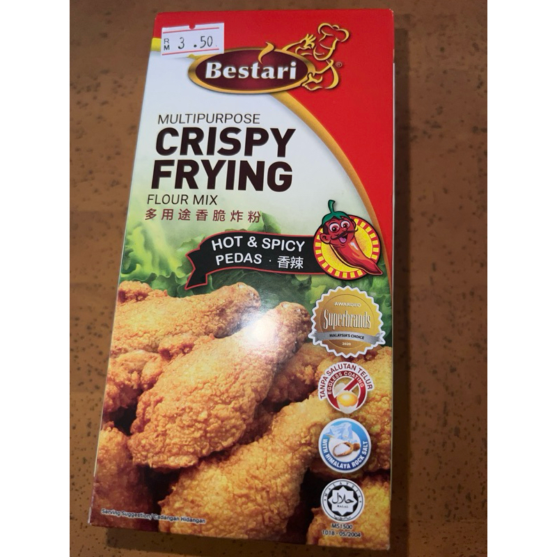 tepung goreng AYAM BESTARI ( HOT & SPICY ) 150g | Shopee Malaysia