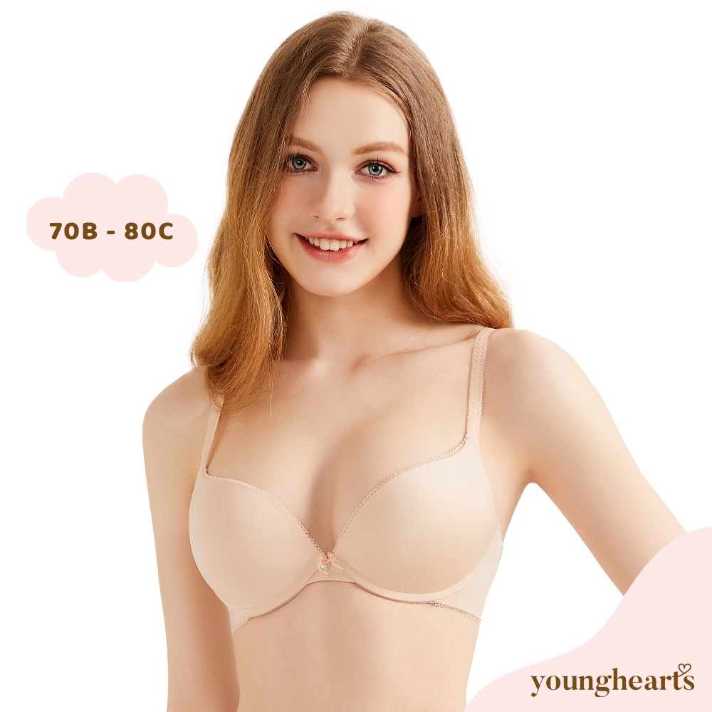 Young Hearts Perfect Inclusive Push Up Demi Bra Y23-20209 | Shopee Malaysia