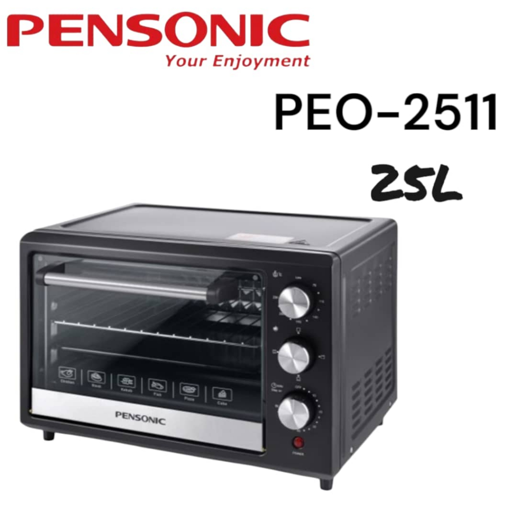 PENSONIC ELECTRIC OVEN 25L 1500W PEO-2511 | Shopee Malaysia