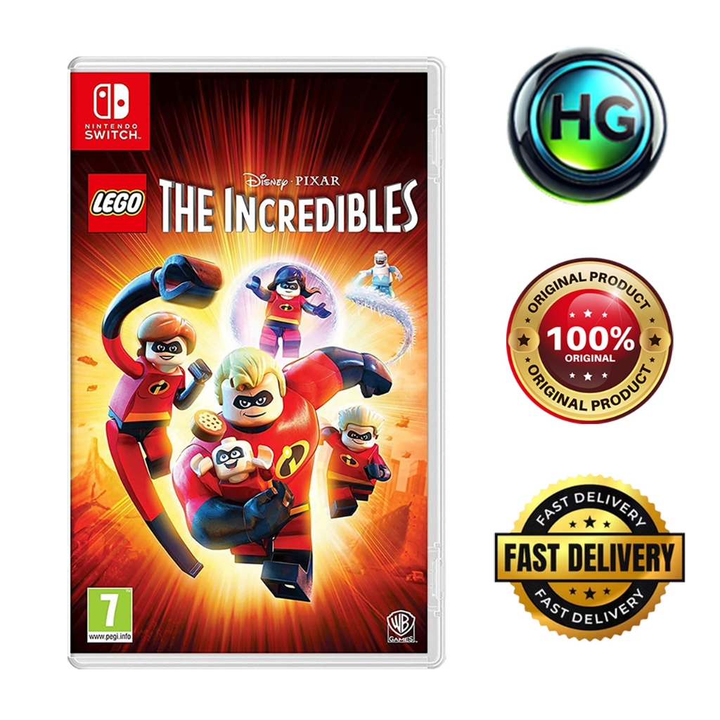 LEGO :THE INCREDIBLES - Nintendo Switch Game -Nintendo OLED / Lite / V2 ...