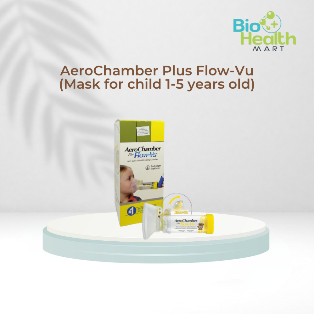 AeroChamber Plus Flow-Vu (Mask for child 1-5 years old) | Shopee Malaysia