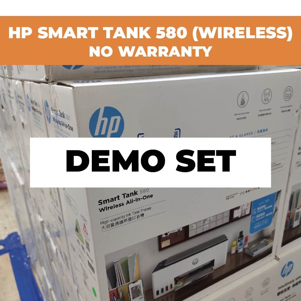 【No Warranty】Demo Set HP Smart Tank 580 Wireless All In One Printer ...