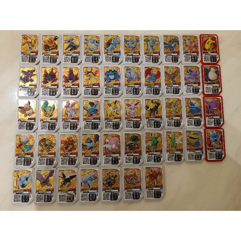 Genuine Original Pokemon Gaole 3 Star Pokémon Ga-Olé Disk Card Ready ...