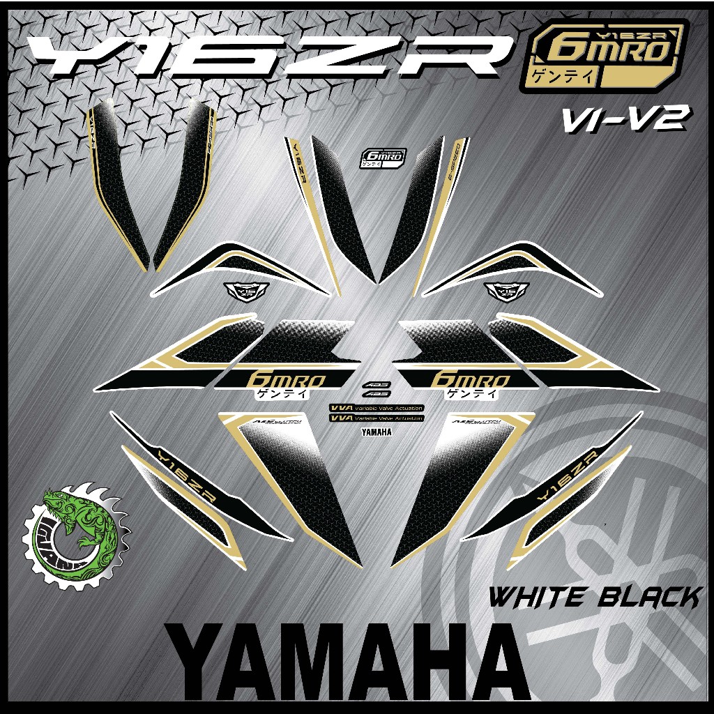 STRIPE MOTOR YAMAHA Y16 Y16ZR V1 V2 ABS 155 6MRO LIMITED EDITION (52 ...
