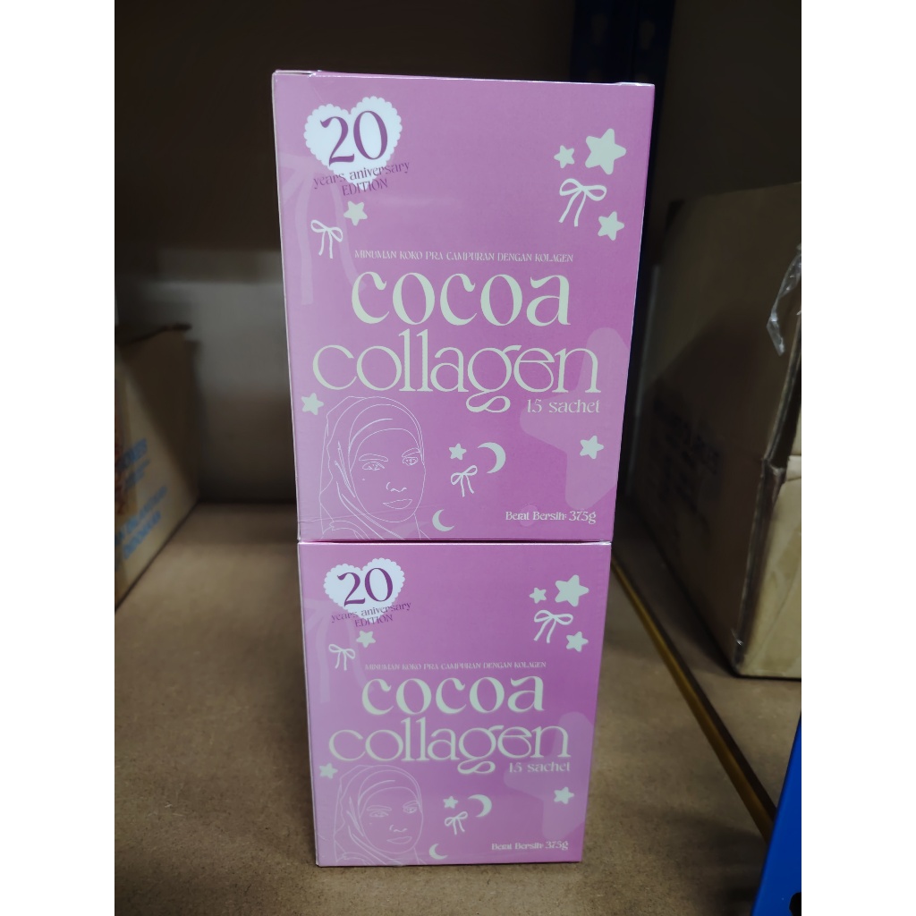 Cocoa Collagen Power Plus new pack 30 sachet | Shopee Malaysia