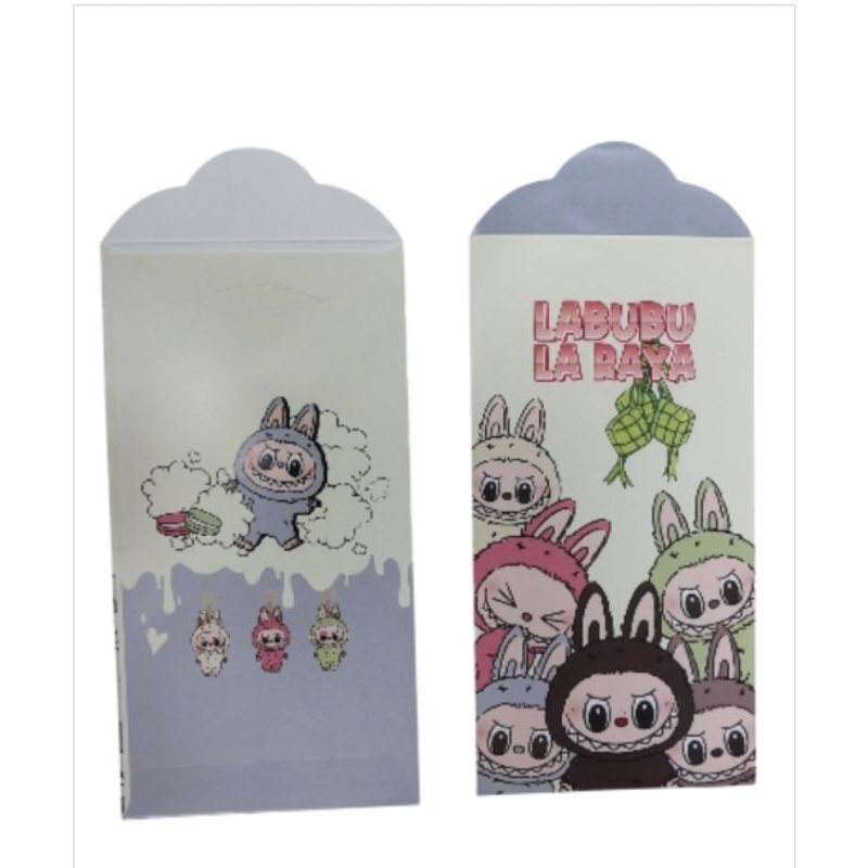Labubu Sampul Raya Colourful Duit Raya 10Pcs Pack Available Now ...