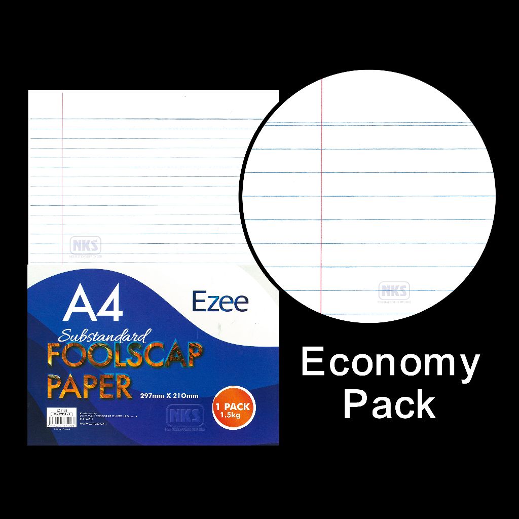SUBSTANDARD FOOLSCAP PAPER A4 SIZE 297MM X 210MM (±1.5KG) | Shopee Malaysia