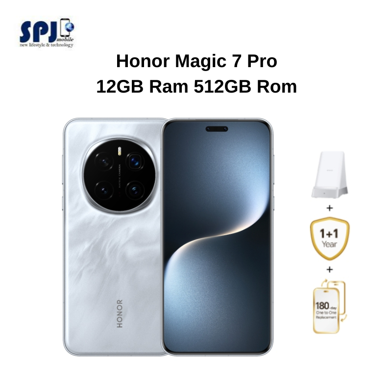 Honor Magic 7 Pro 5G | 12GB Ram 512GB Rom | Snapdragon 8 Elite Processor | 200MP Telephoto ...