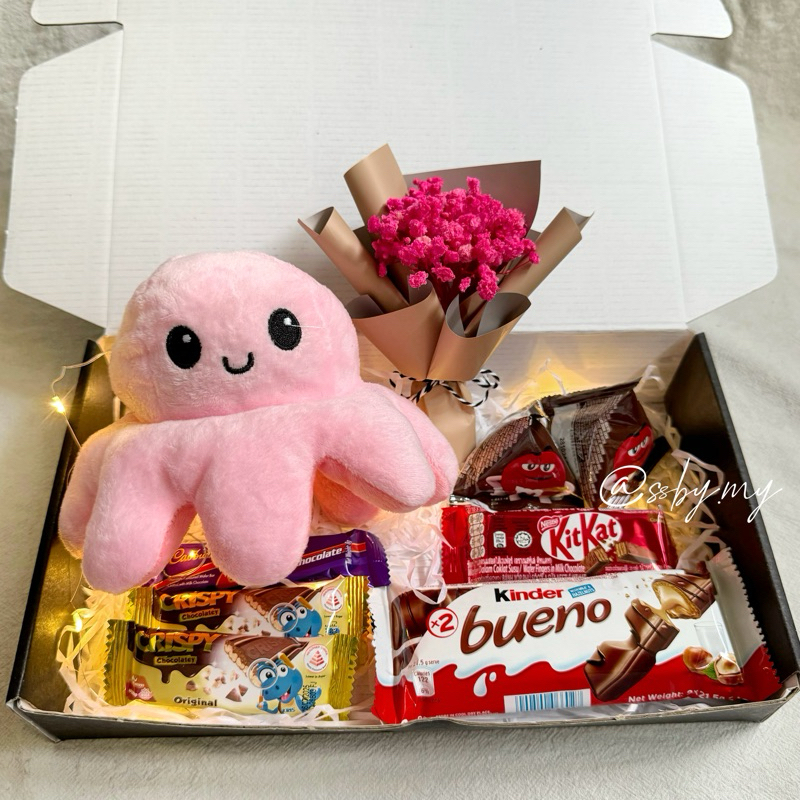 Coklat Surprise Gift Box Birthday Chocolate Hadiah Coklat Anniversary ...