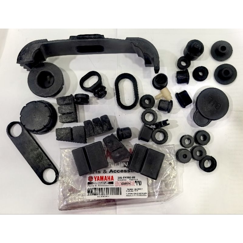 YAMAHA RXZ 135 FULL SET BODY RUBBER SET -STANDARD SPECIFICATION ...