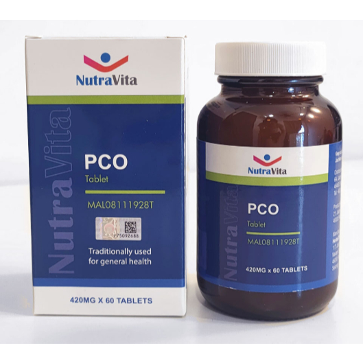 NUTRAVITA PCO TABLET 420MGX60 TABLET(EXPIRY: 27/3/2025) | Shopee Malaysia
