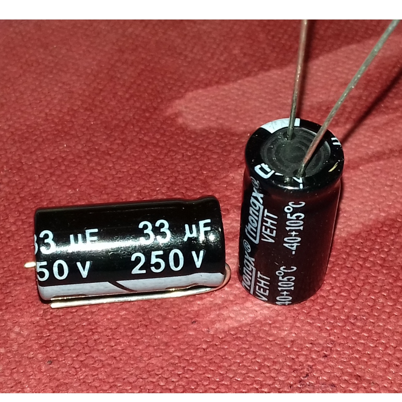 33UF 250V electrolytic capacitor 33UF 250V electrolytic capacitor | Shopee Malaysia