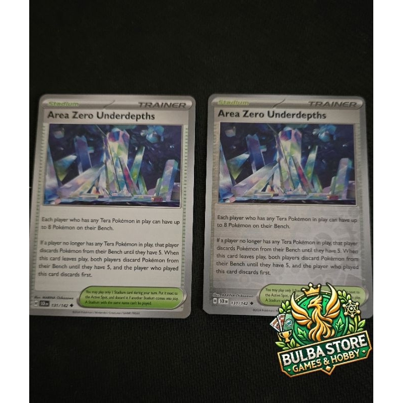 Area Zero Underdepths 094/131 PRE Sv8.5 131/142 SV07 SCR Stellar Crown ...