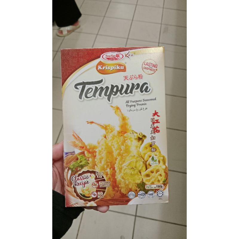 tempura All Purpose Seasoned Frying Mix Cap Bunga Raya Ku's Krispiku ...