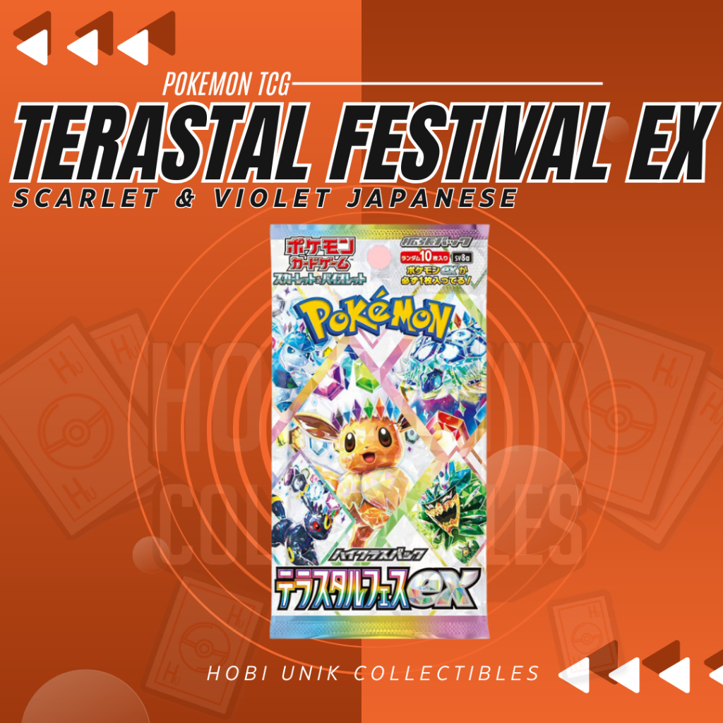 (Live Rip)[SV8a] Pokemon TCG : Terastal Festival EX Packs | Shopee Malaysia