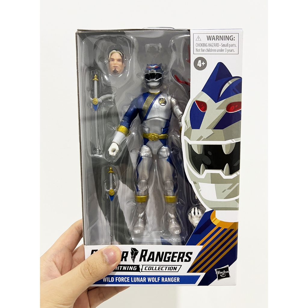 Power Rangers Lightning Collection Wild Force Lunar Wolf Ranger Figure ...