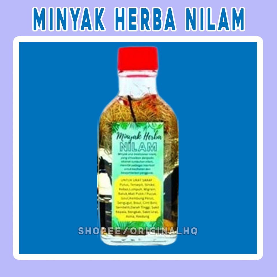 1 BOTOL MINYAK HERBA NILAM / MINYAK SHERB | Shopee Malaysia