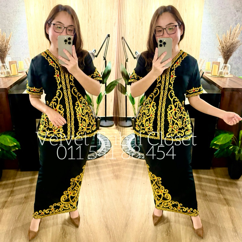 SET SUUH ULU MOTIF BORNEO ULU | Shopee Malaysia