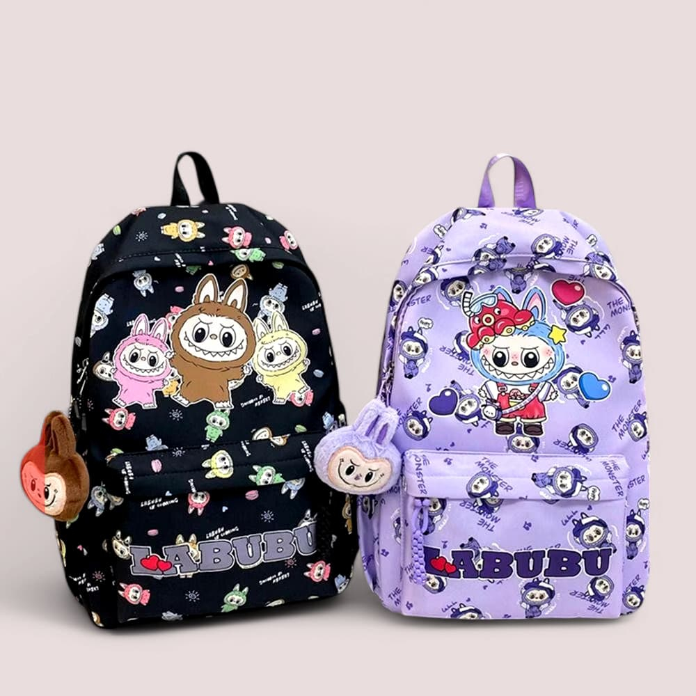 BACKPACK LABUBU COCOFRUIT FOR KIDS, SCHOOLBAG LARGE CAPACITY POP MART ...