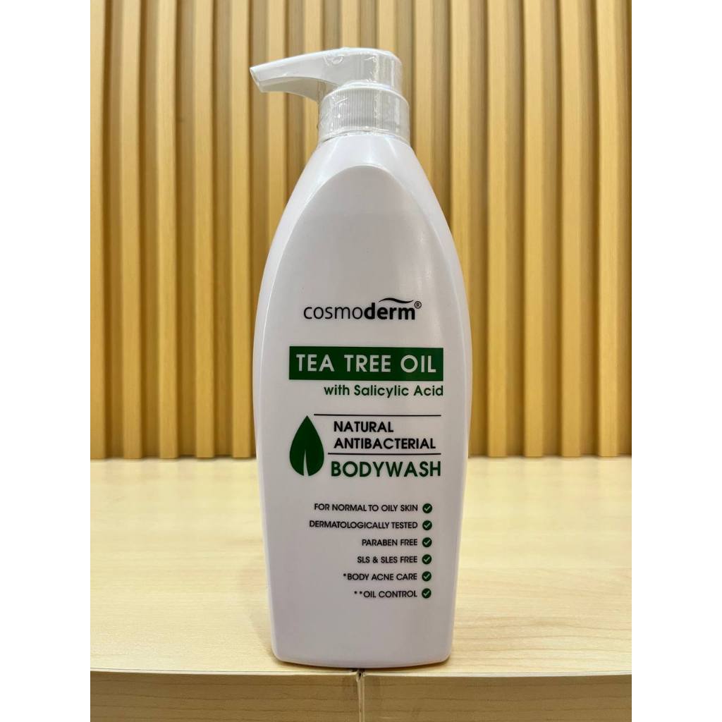 Cosmoderm Tea Tree Oil with Salicylic Acid Bodywash 500ml | Shopee Malaysia