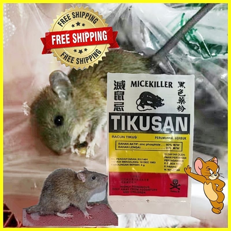 Tikusan Racun Tikus / Ubat Tikus Mice Killer / Tikusan Racun / Tikus ...