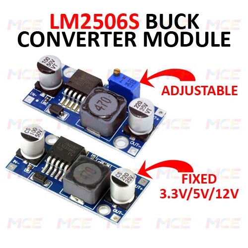 LM2596S DC-DC Step Down Buck Adjustable Fixed 3.3V 5V 12V Converter Module 3A | Shopee Malaysia