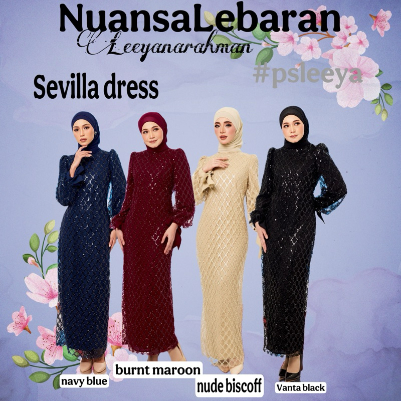 Sevilla dress LEEYANARAHMAN ️(baca description) | Shopee Malaysia