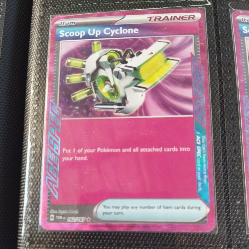 Original Pokémon TCG - Scoop Up Cyclone 162/167 Ace Rare Twilight ...