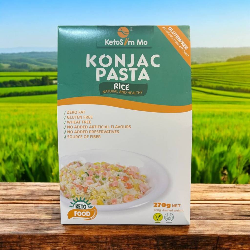 Beras Konjac | Low Carb Rice | Ketoslim Mo Konjac Rice | Keto Friendly ...