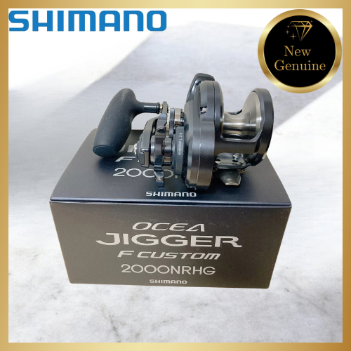 SHIMANO Ocea Jigger F Custom Conventional Reel Series 2019 Left handle ...