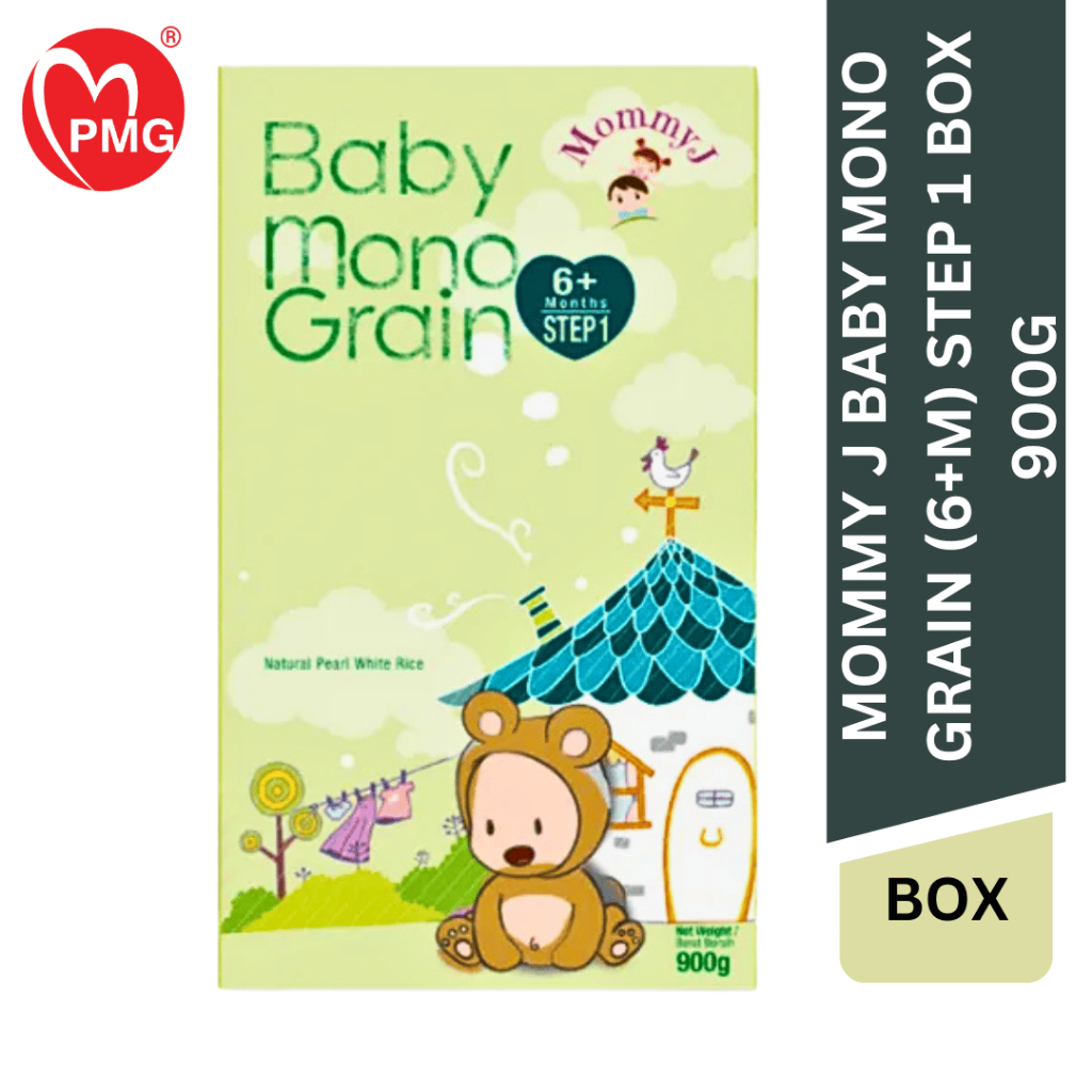 [PMG PHARMACY]Mommy J Baby Mono Grain (6+M) Step 1 Box 900g | Shopee ...