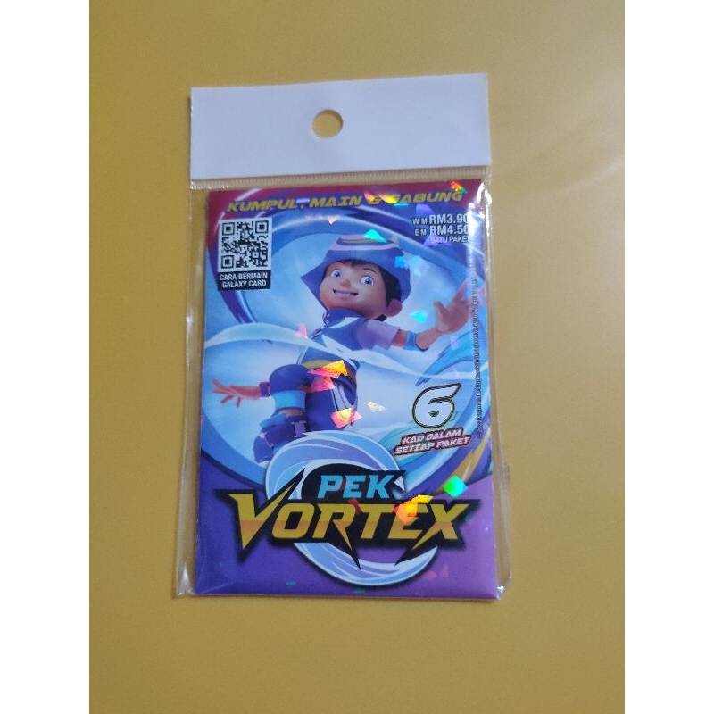 boboiboy galaxy card pek vortex | Shopee Malaysia