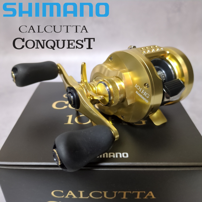 SHIMANO 21/22 Calcutta Conquest Baitcasting Reel Big Bait Casting Peacock Bass Barramundi ...