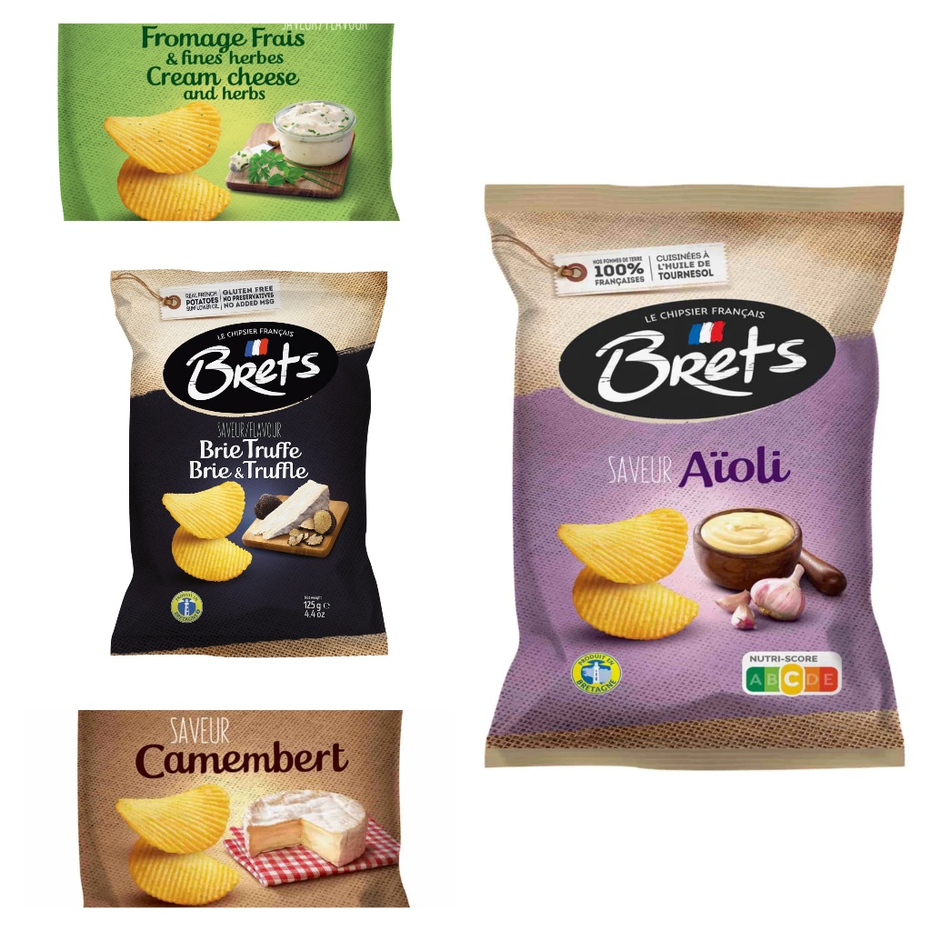Bret's Chips from France 125g - Camembert / Aioli / Brie Truffle ...
