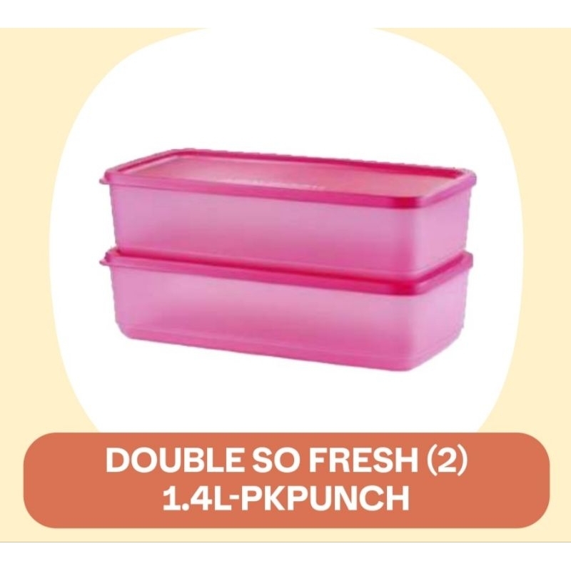 Tupperware So Fresh Rectangular 1.4L(1 or 2 Pcs) | Shopee Malaysia