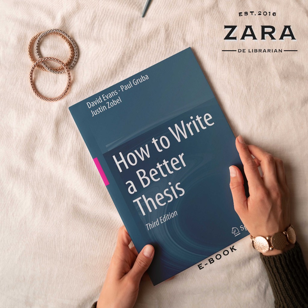 How to Write a Better Thesis 3rd Edition | Education | Shopee Malaysia
