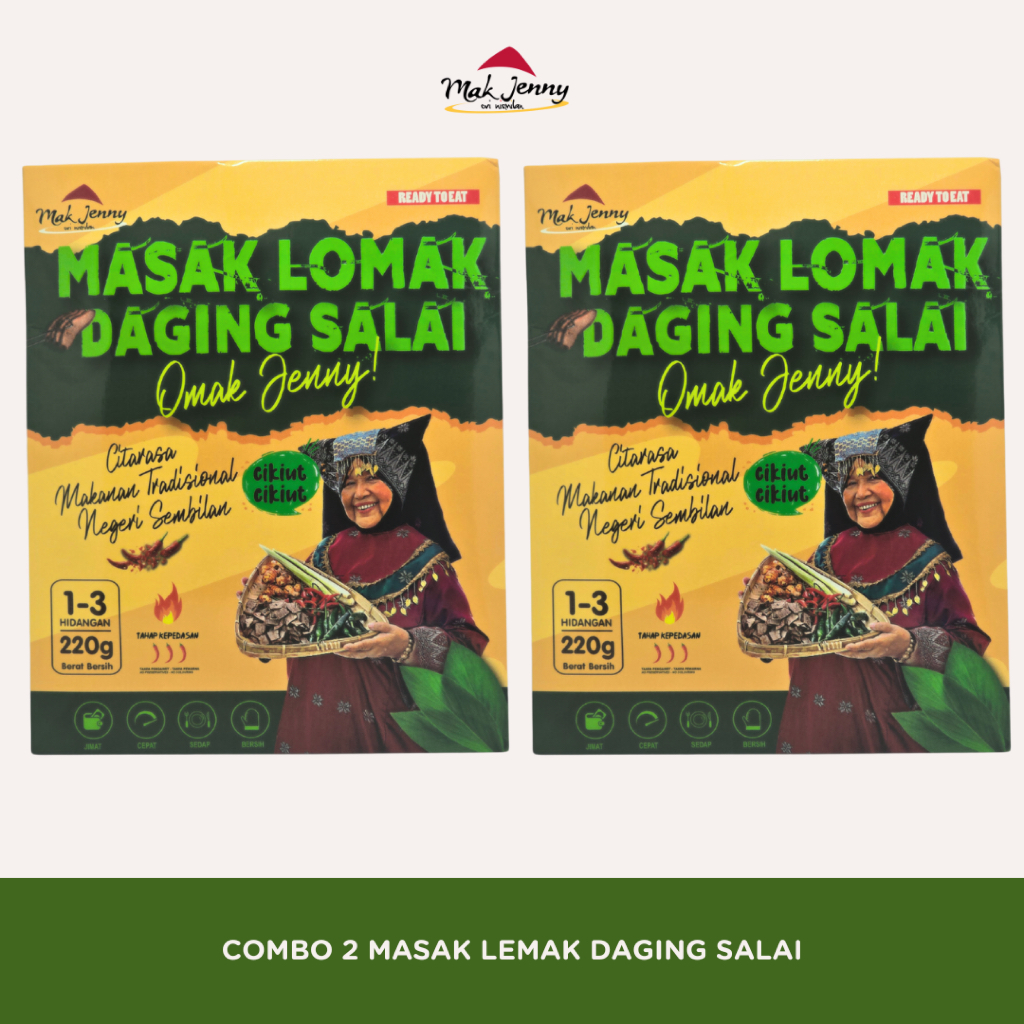 Combo 2 Masak Lemak Daging Salai | Shopee Malaysia