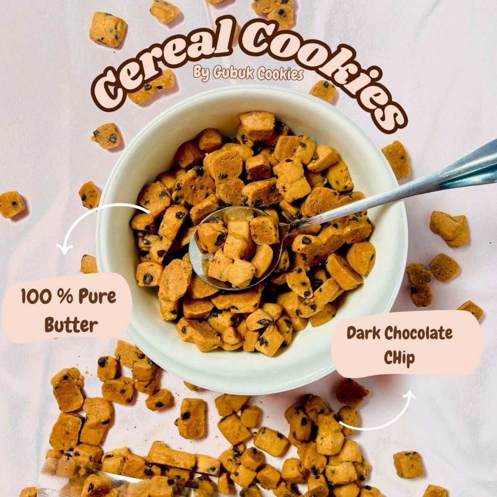 Cereal Cookie Doumo Homemade Halal By Gubuk Cookies 200g | Shopee Malaysia